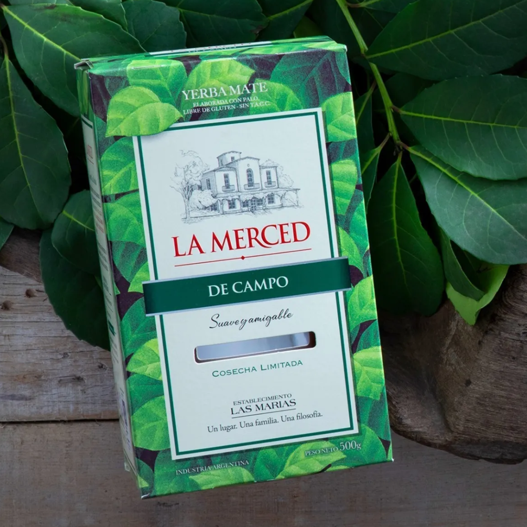 Yerba Mate La Merced de Campo 500g | Sabor Suave y Natural | Cosas Nuestras